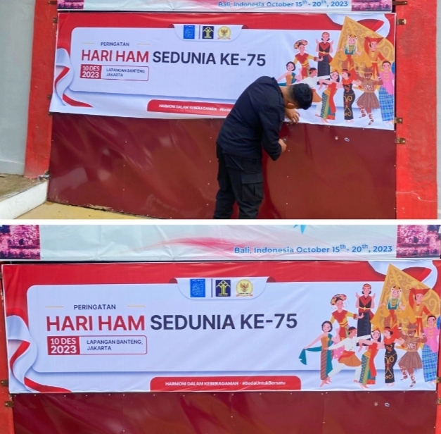 Rutan Banda Aceh Lakukan Pemasangan Spanduk Menyambut Peringatan Hari HAM Sedunia Ke - 75 tahun ...